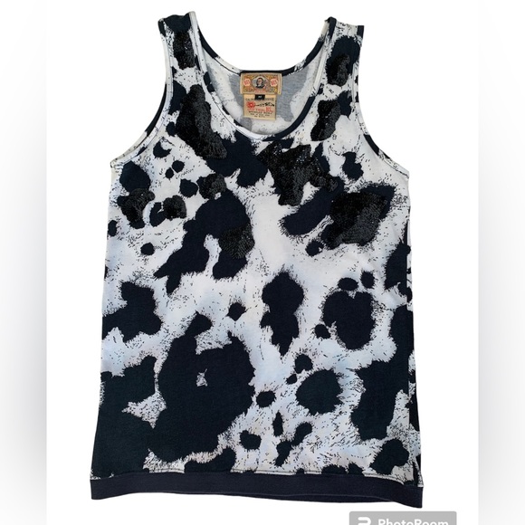 Gene Ewing Bis | Tops | Gene Ewing Bis Tank Top Resort 89 Sequin ...